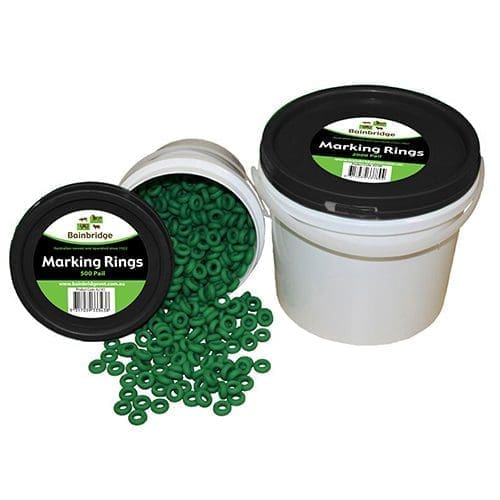 Bainbridge Marking Rings Green | DoWell Equine