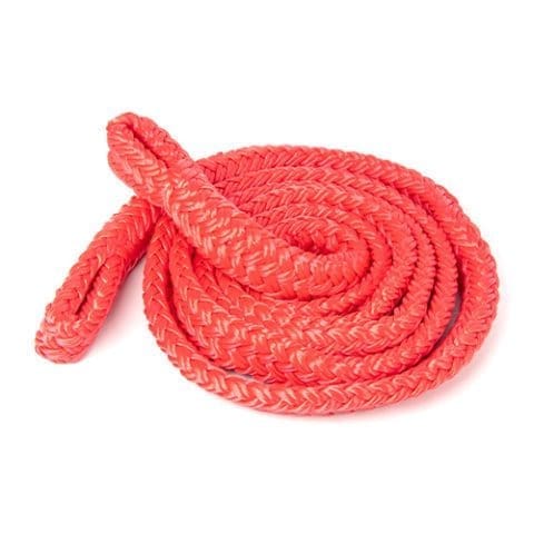 Calving Rope Flat Braid | Red/ White Calving Rope | DoWell Equine