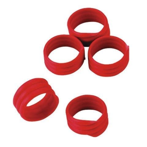Spiral Poultry Leg Bands | 16mm Poultry Leg Rings | DoWell Equine